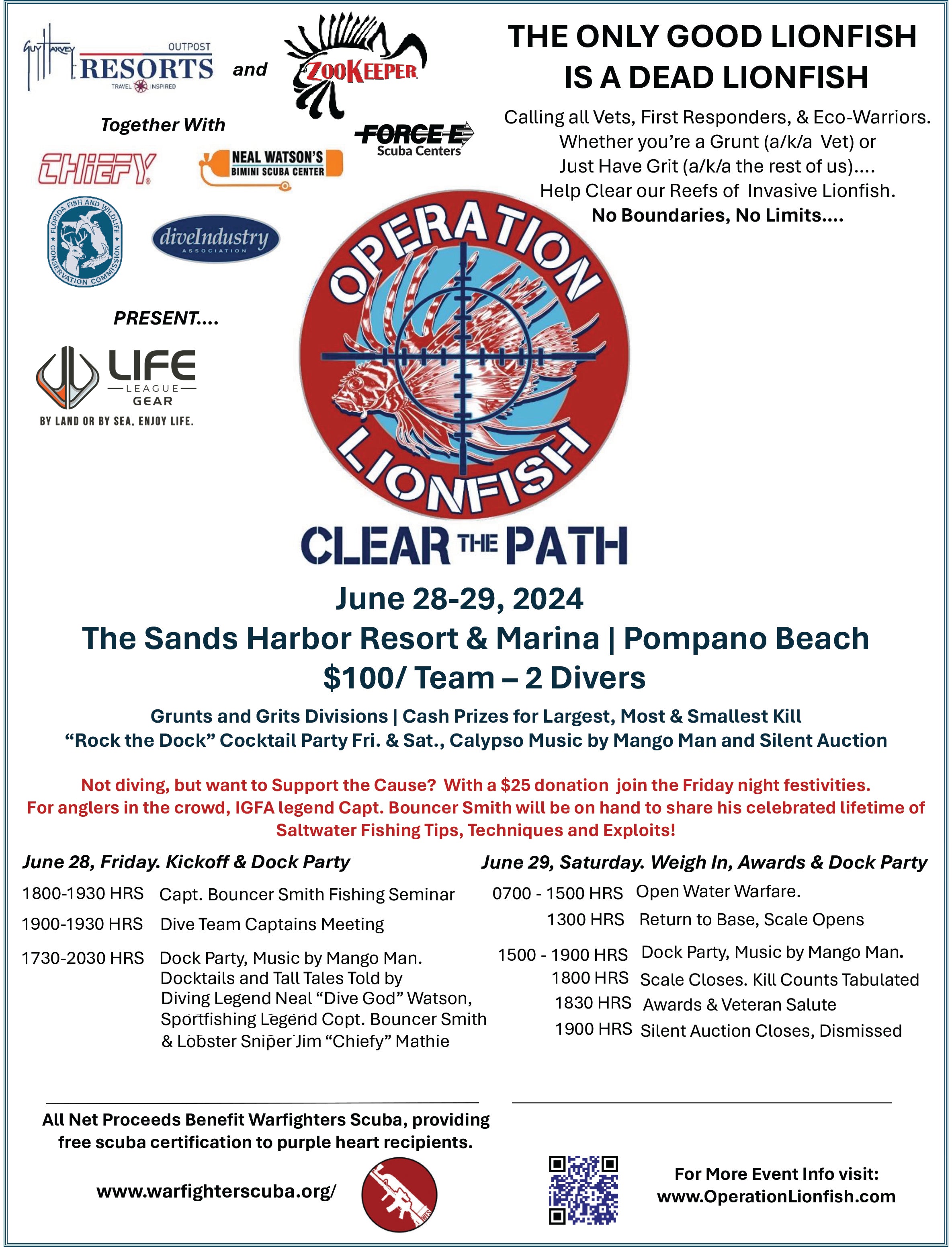 Operation Lionfish 2024: Clear the Path!